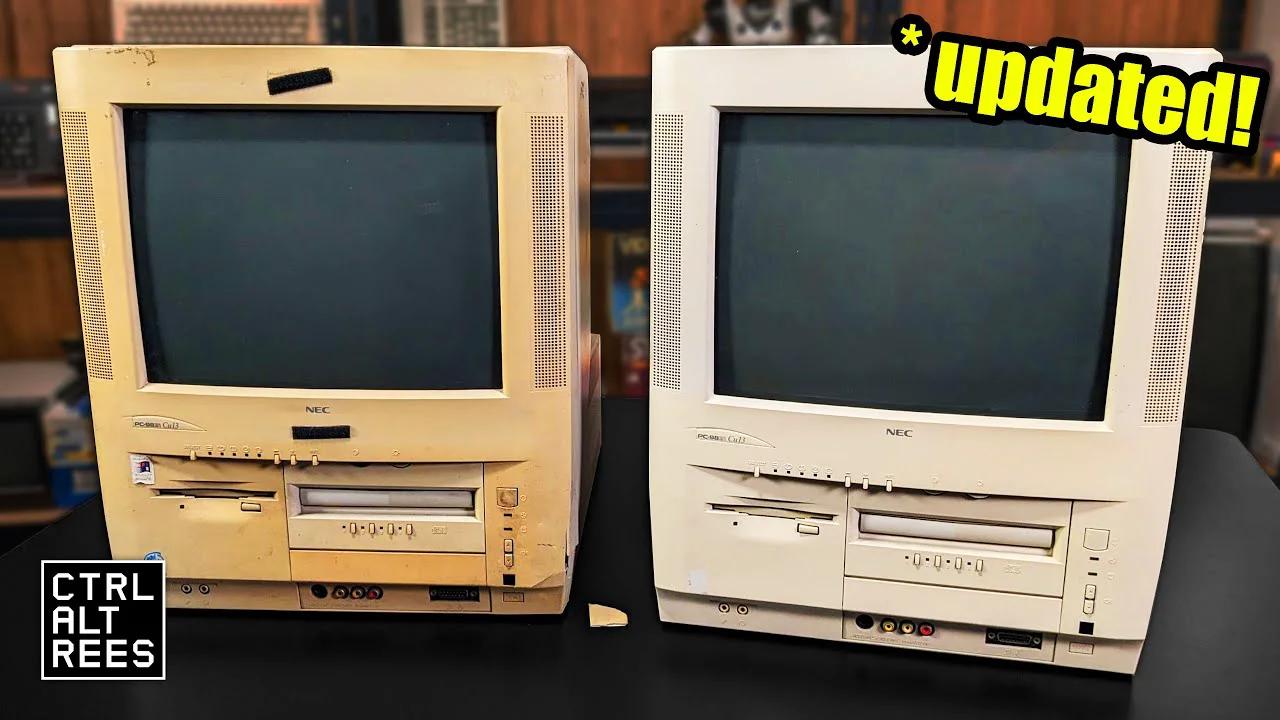 Restoring & Learning All About The NEC PC-9821 (PC-98)
