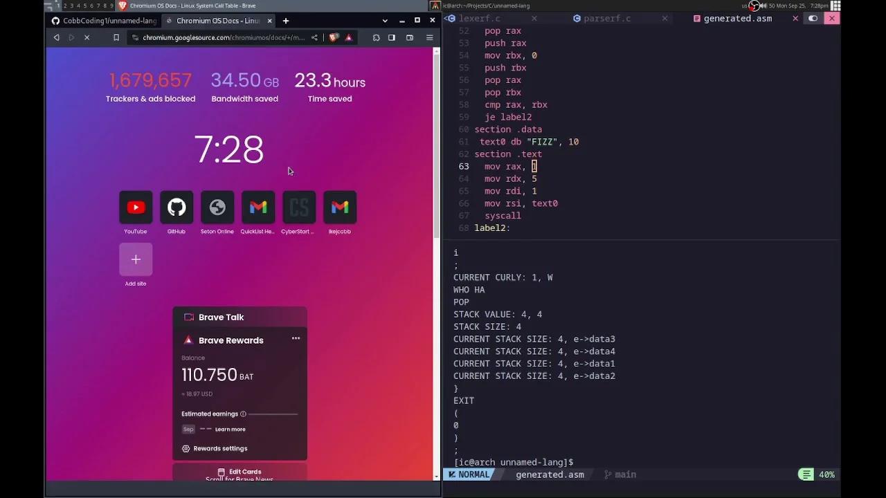 Building A Compiler In C - Compiling FizzBuzz