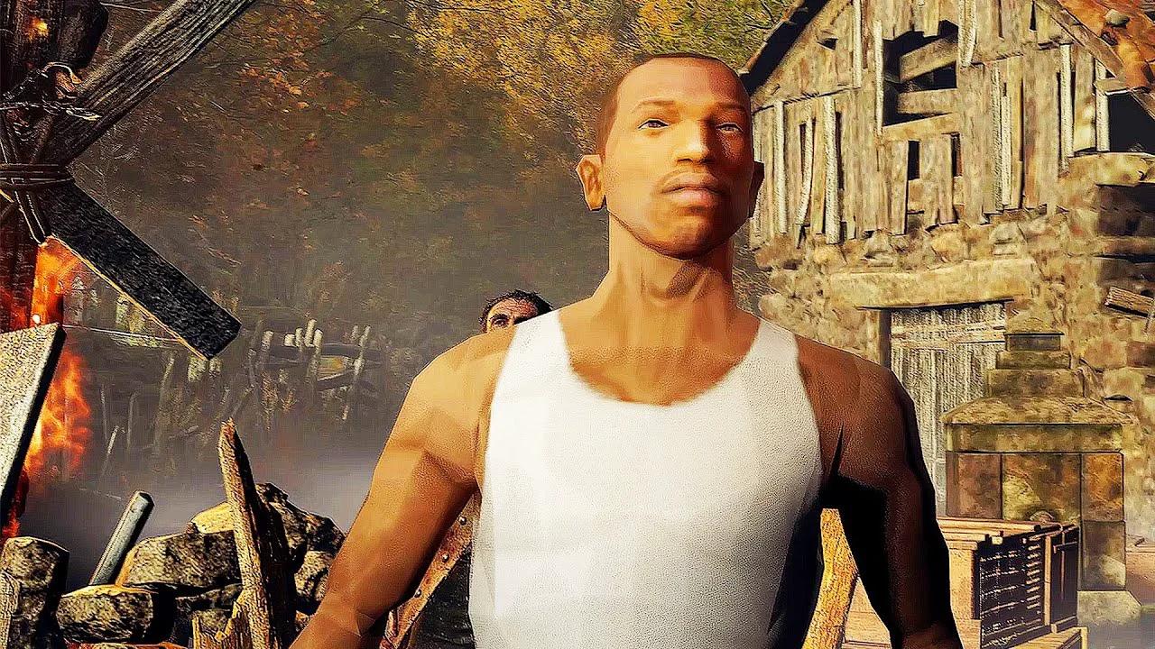 O MELHOR MOD FOI FEITO! JOGANDO com o CJ - RESIDENT EVIL 4 REMAKE ...