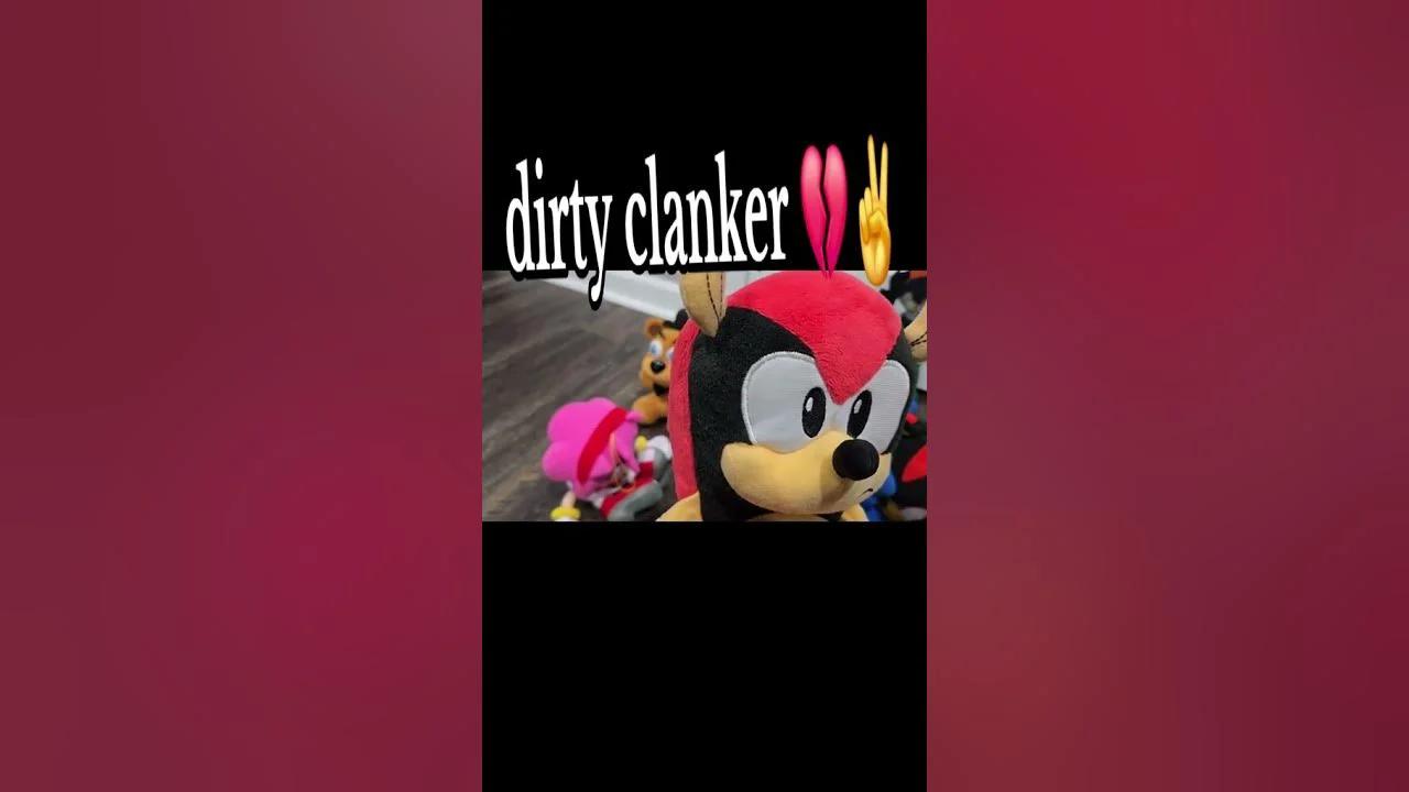 Dirty Clanker! #sonic #sonicthehedgehog #sonicplush #funny