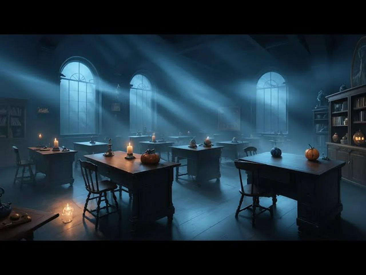 Spooky Halloween Music - Spooky Classroom