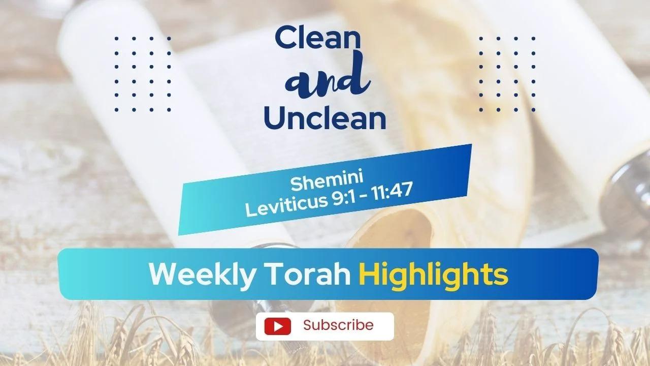 Clean and Unclean Animals