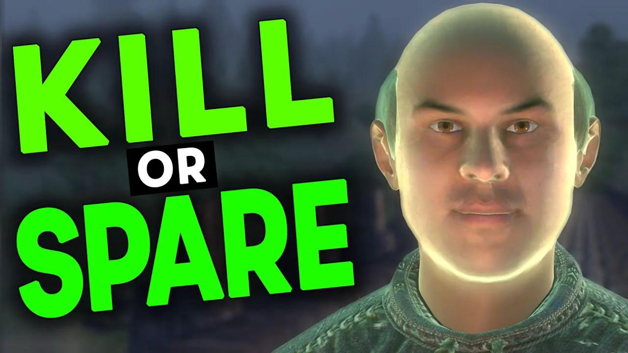 The Cruel Consequences for SPARING This Evil Guard in Oblivion