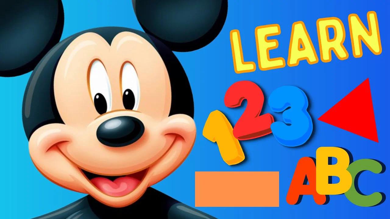 Mickey Mouse Clubhouse: Learn Colors, Numbers, Counting & Shapes ...