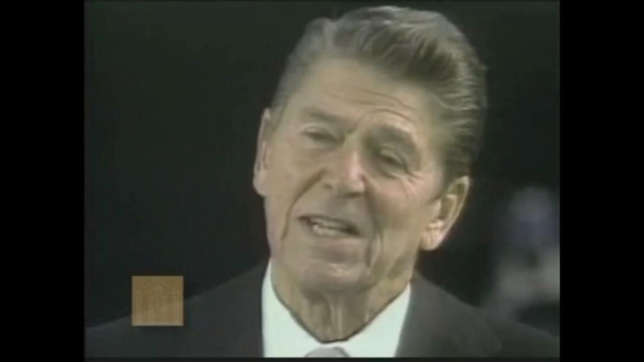 A New Beginning Pt 2 🇺🇸 First Inaugural Address (Excerpt) ⭐️ Ronald ...