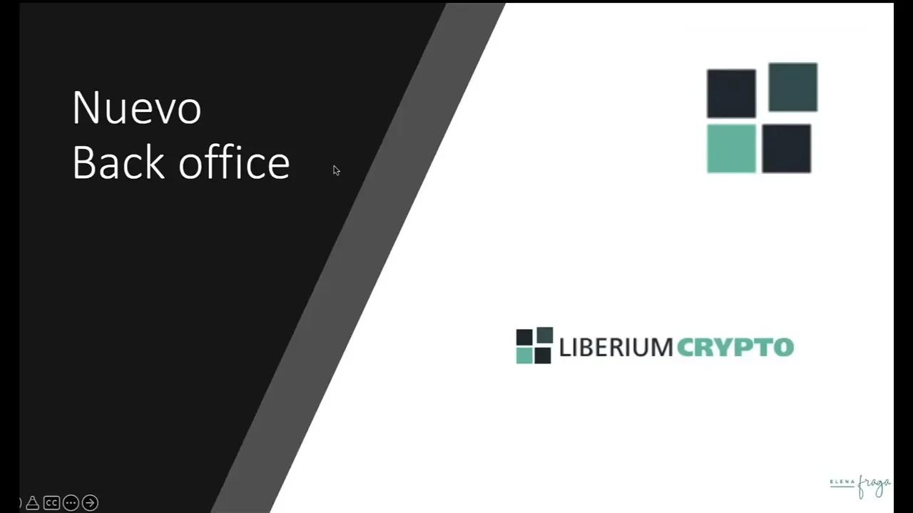 4ª parte Liberium crypto conoce tu oficina tutorial