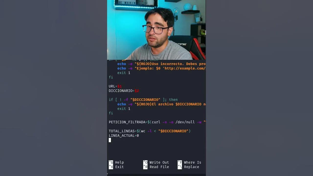 Cómo CREAR un SCRIPT en BASH para Hacer FUZZING WEB #SHORT Cómo CREAR un SCRIPT en BASH para Hacer FUZZING WEB #SHORT