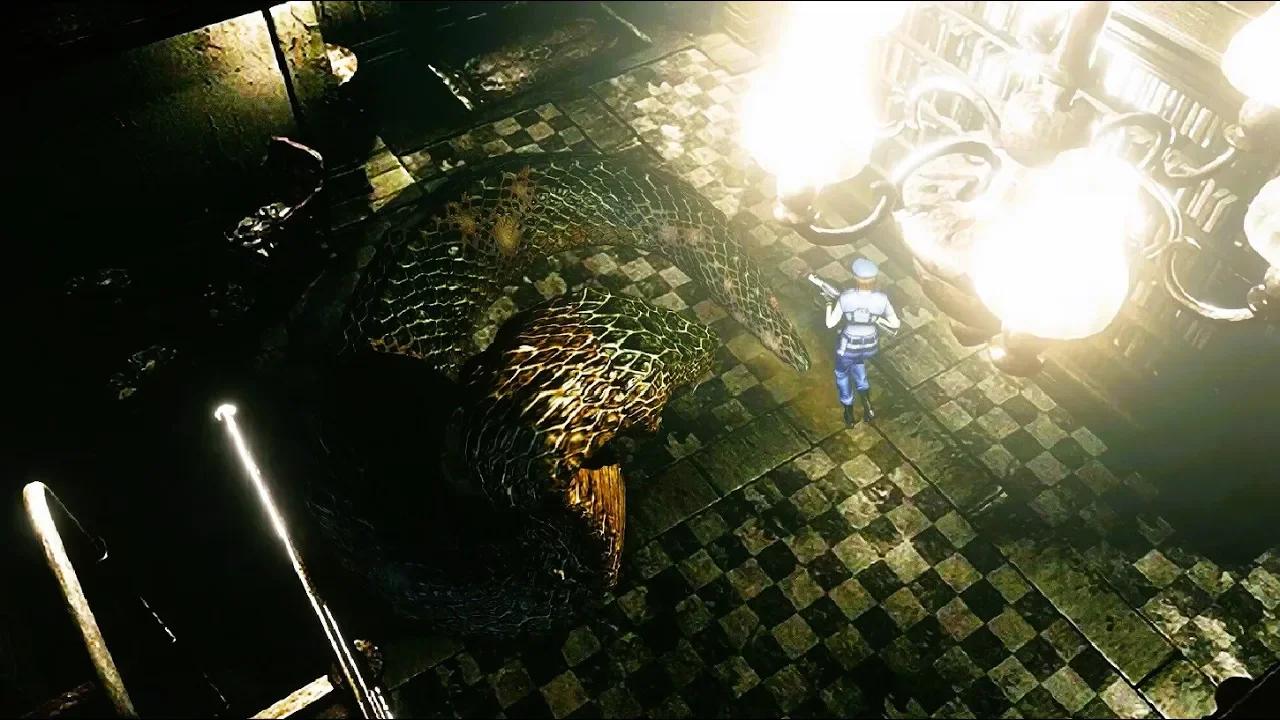 Resident Evil HD Remaster Jill vs Yawn Final Battle with Director's Cut ...