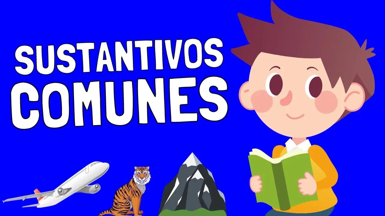 ¿Qué son los SUSTANTIVOS COMUNES? Definición, tipos y ejemplos