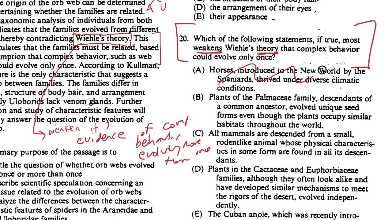 GRE Verbal: Weakening an Argument, Pt. 2