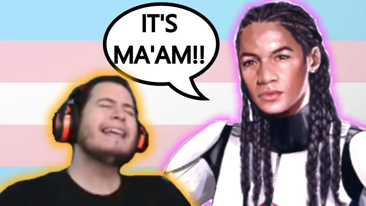 Star Wars Introduces TRANS GHEY Trooper!!!