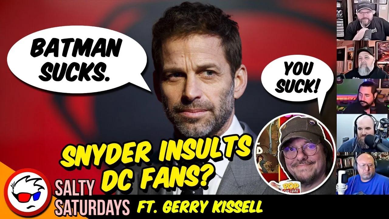 Zack Snyder INSULTS DC Fans On Joe Rogan? ft. Gerry Kissell