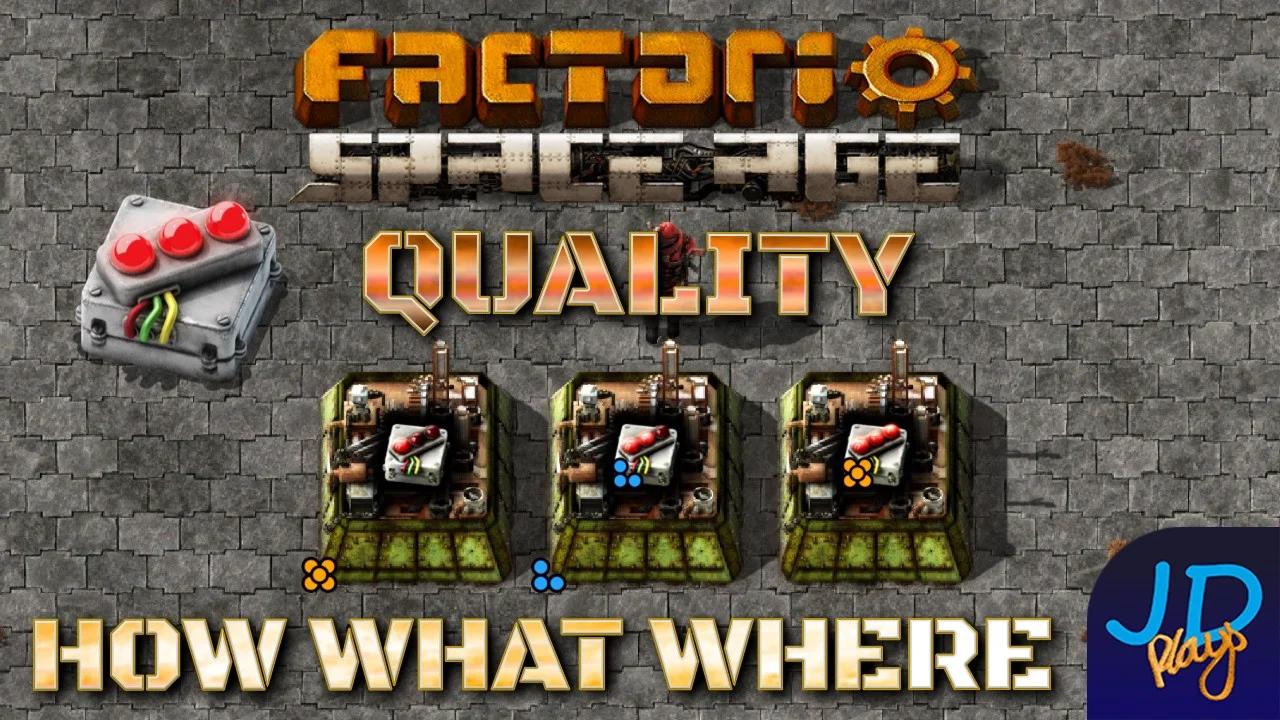 Quality WHAT is it? HOW it works? WHERE you use it? ⚙️ Factorio Space ...