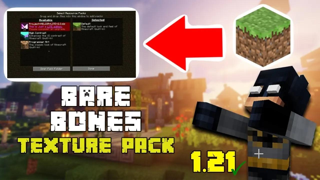 How To Install Bare Bones Shaders in Minecraft 1.21 (2024)