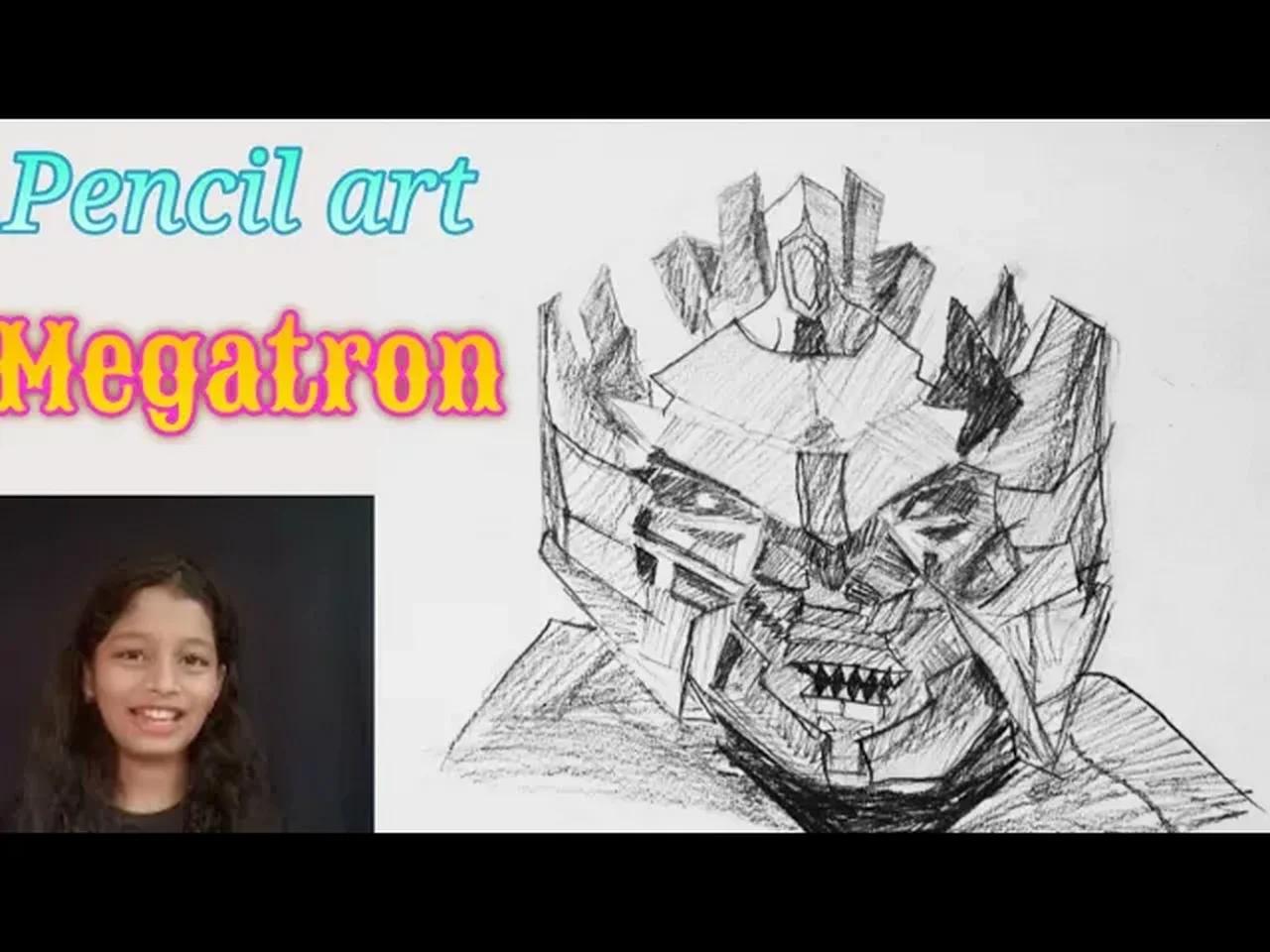 How to draw Megatron | #147 #sketch #art #pencilart #artwork