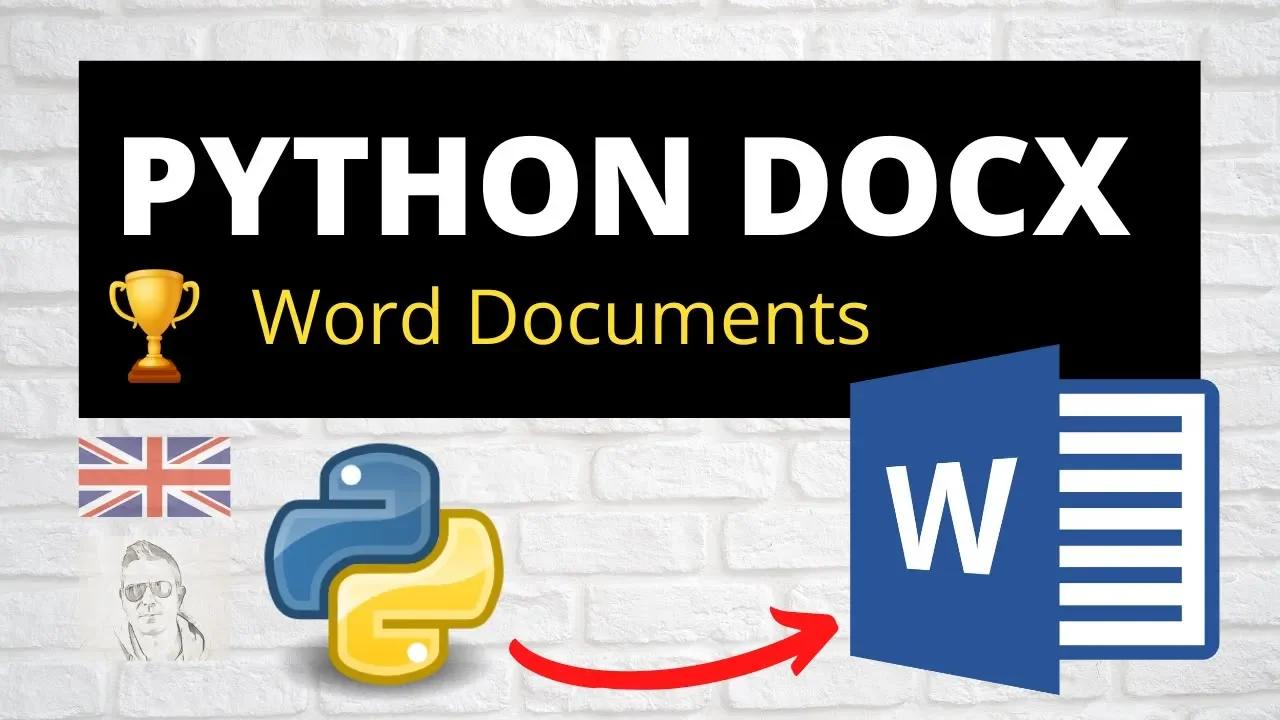 Python code to create word documents | python-docx