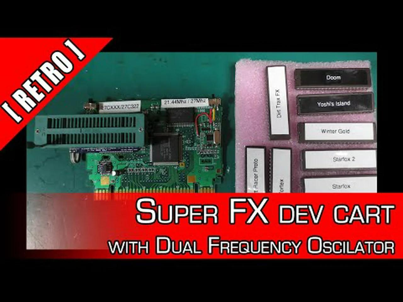 [RETRO] Making a Super FX Dev Cart (with a DFO)