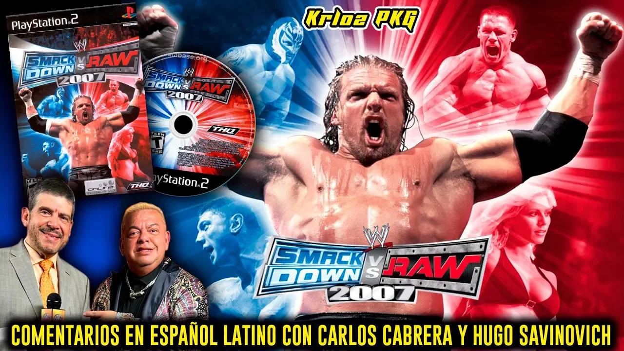 WWE SMACKDOWN VS RAW 2007 DE PS2 EN PKG PARA PS3 CON COMENTARIOS EN ...