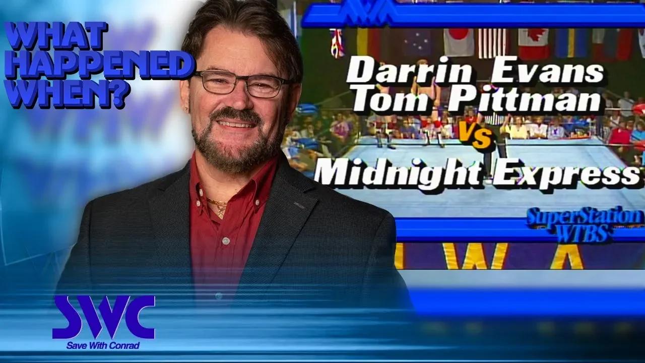 Tony Schiavone calls the Midnight Express vs Darrin Evans & Tom Pittman