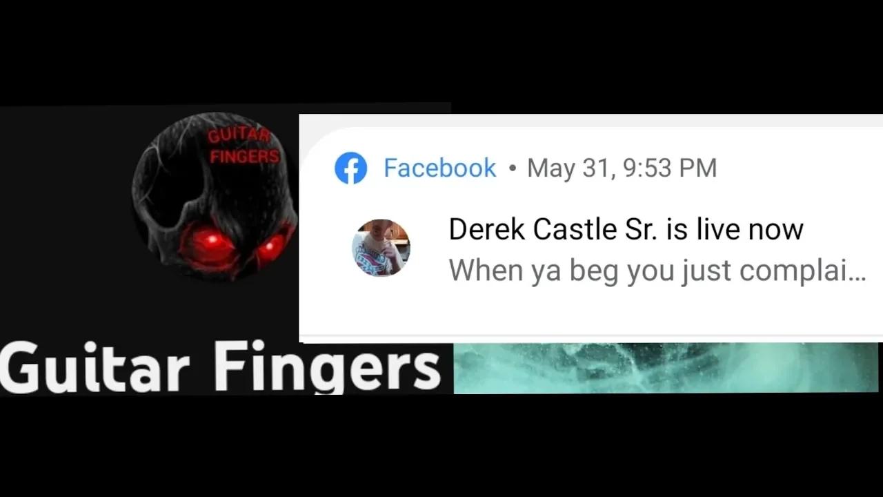 Derek Derkie Castle Facebook Live The walking Stick Debacle # ...