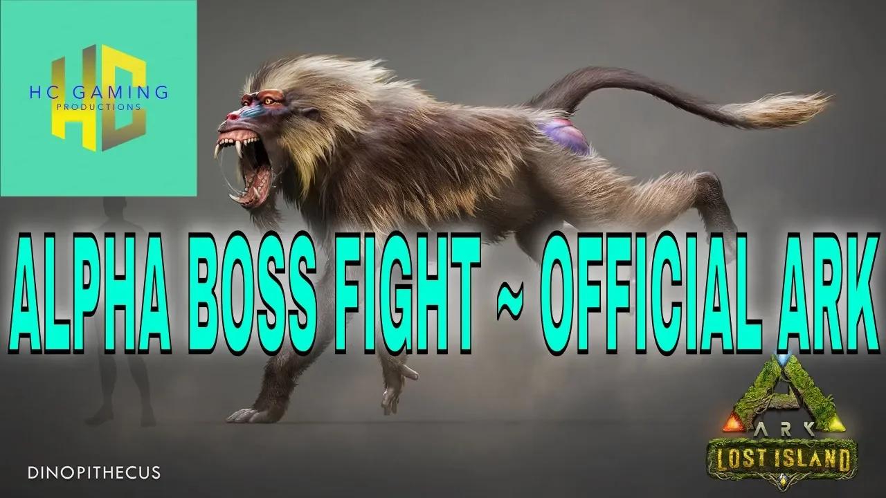 ARK Official - Lost Island Dinopithecus ALPHA BOSS