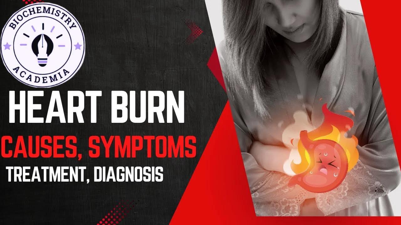 Heartburn causes and symptoms #sciencenews #heartburnrelief #heartburn