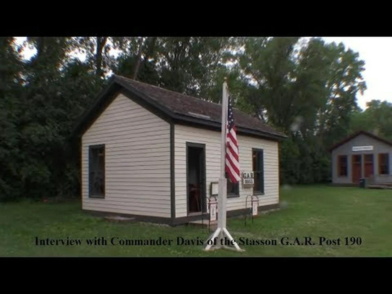 Interview with Commander Davis of the G A R post 190
