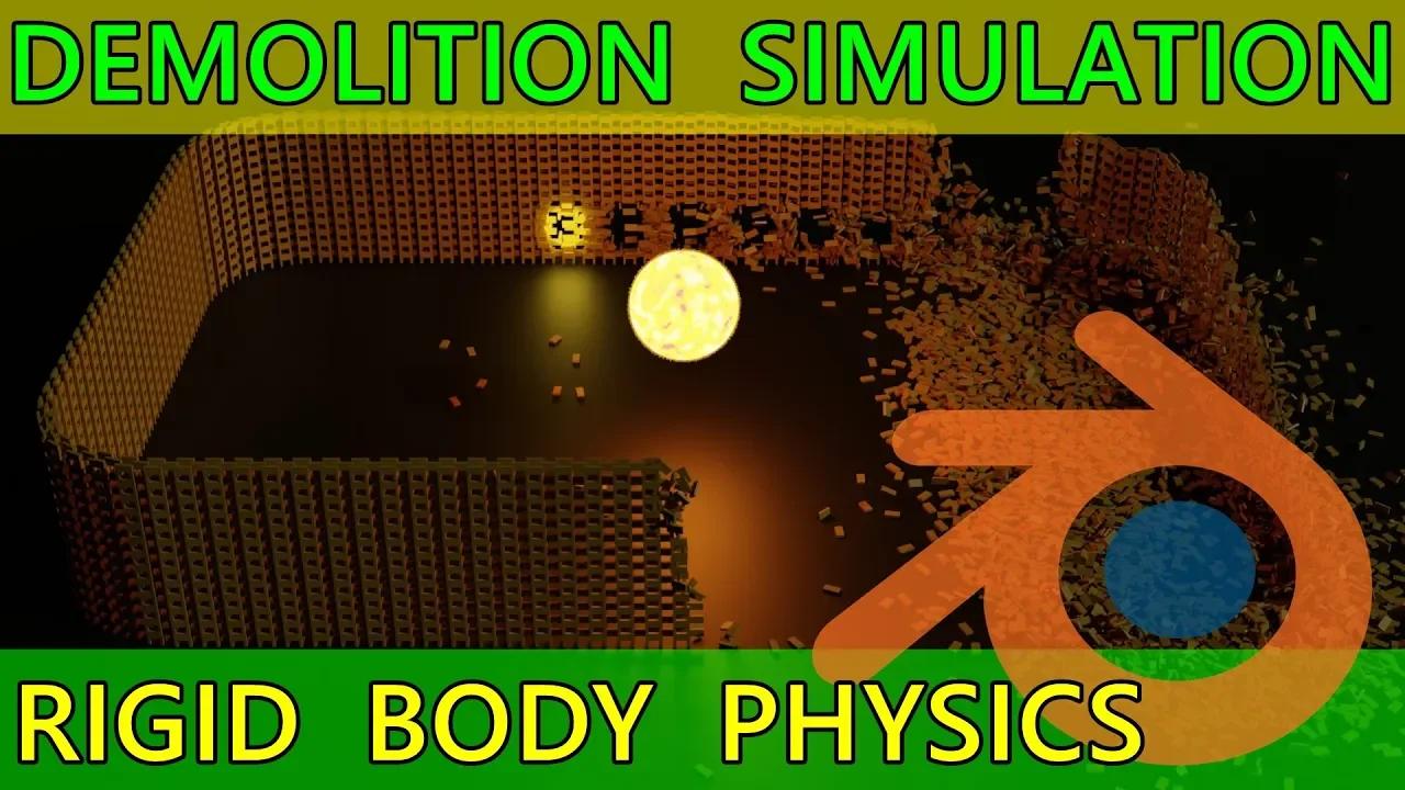 Demolition Animation With Sound Effects - BlenderRookie