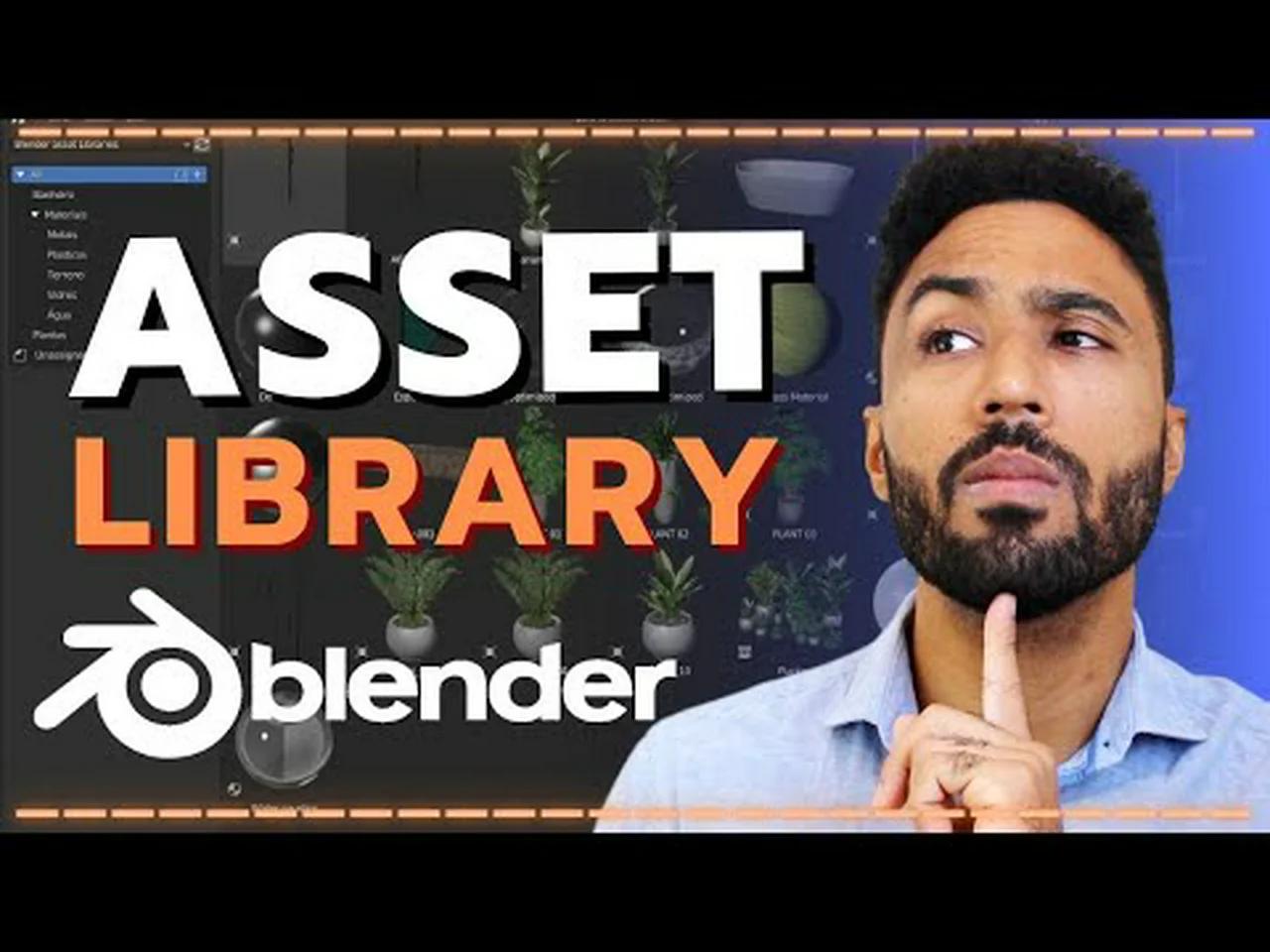 😃Como usar o Asset Browser do Blender (2022 atualizado)