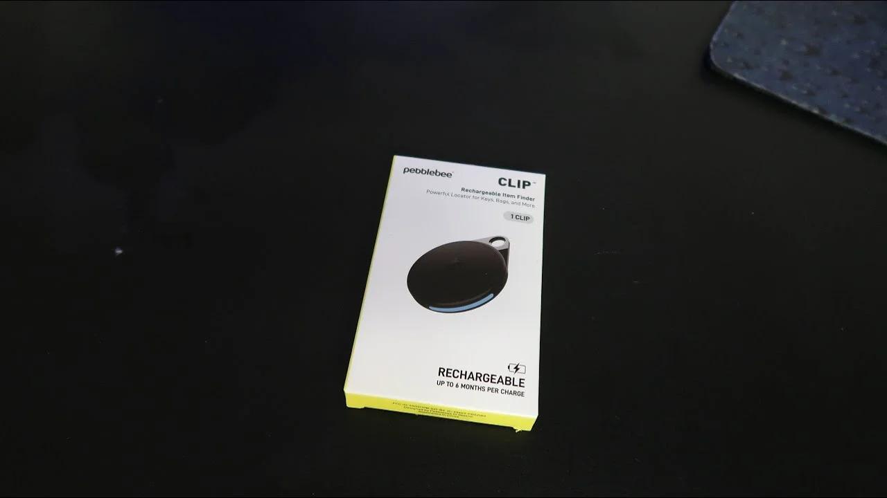 Pebble Bee Pebblebee Clip Rechargeable Item Tracker - Box Opening