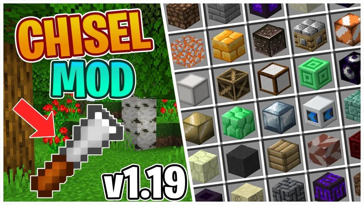 💎CHISEL MOD para MINECRAFT PE 1.19 | Chisel ADDON Para Minecraft PE 1.19 +2000 Mil Bloques [2023]
