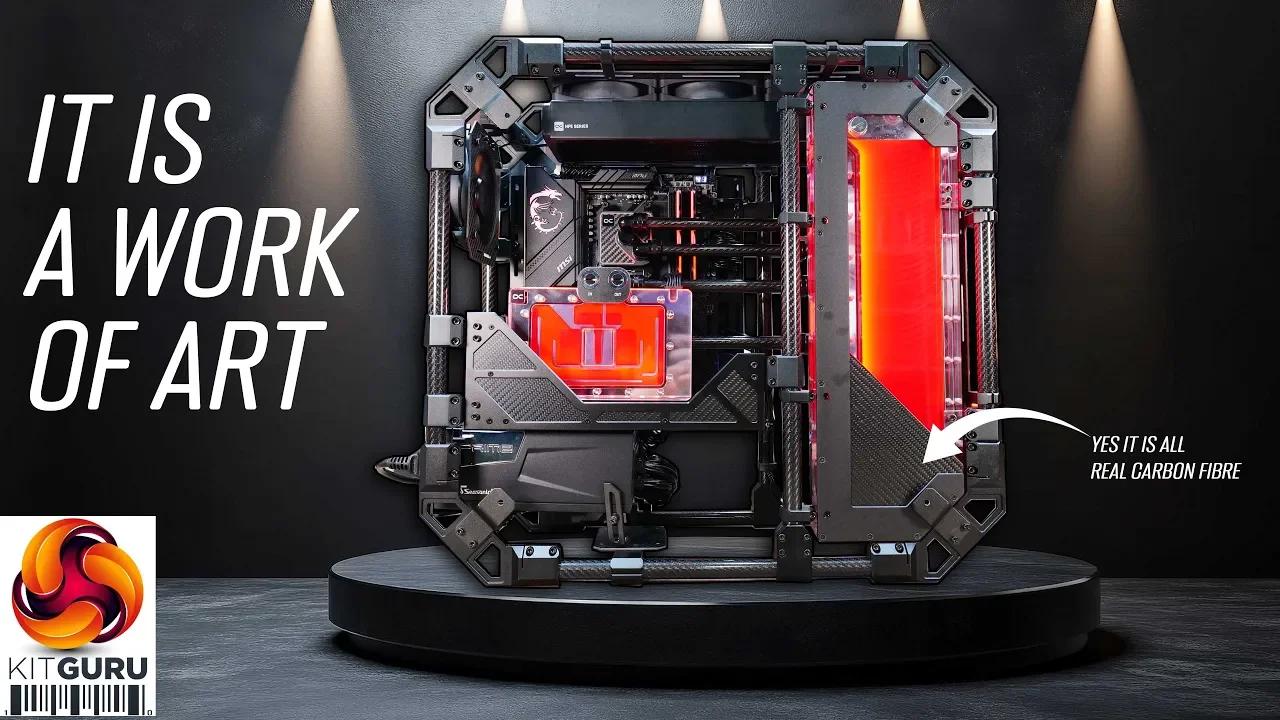 Alphacool Apex Pro Skeleton Carbon : The 1000 Euro Case