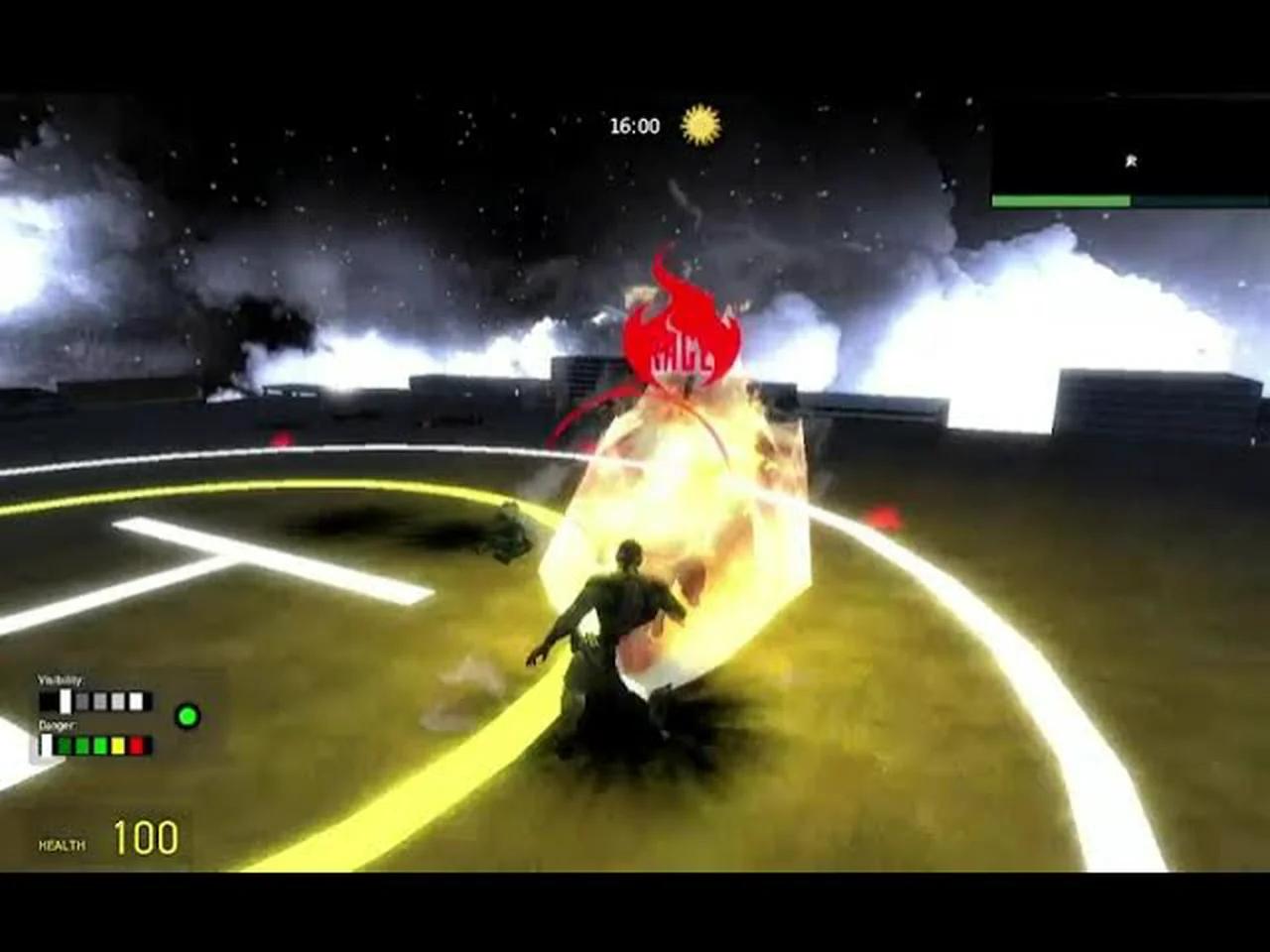 Epic Duel on the Helipad: Jetstream Sam vs. Senator Armstrong!