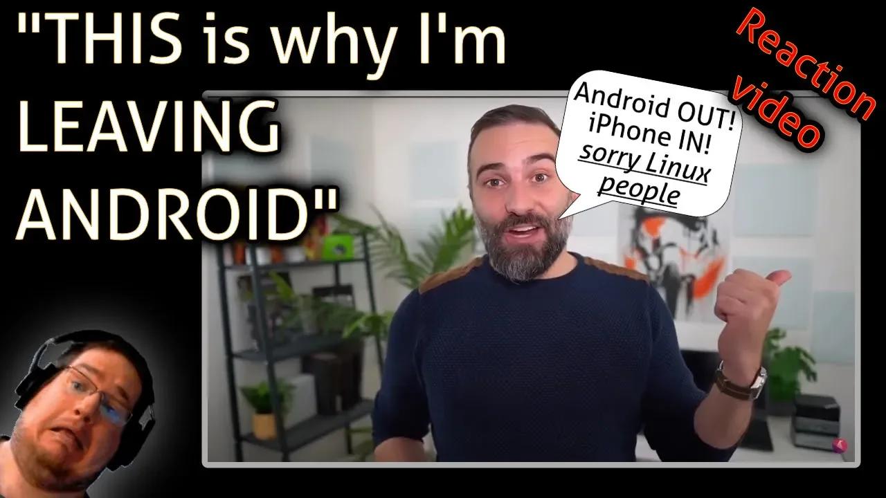"THIS is why I'm LEAVING ANDROID" - Kent's reaction video