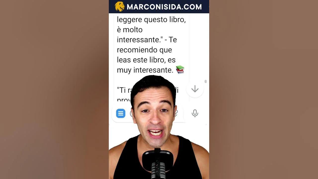 ¿Qué Significa "Ti Raccomando" en Italiano 🇮🇹? (3 Ejemplos Concretos ...