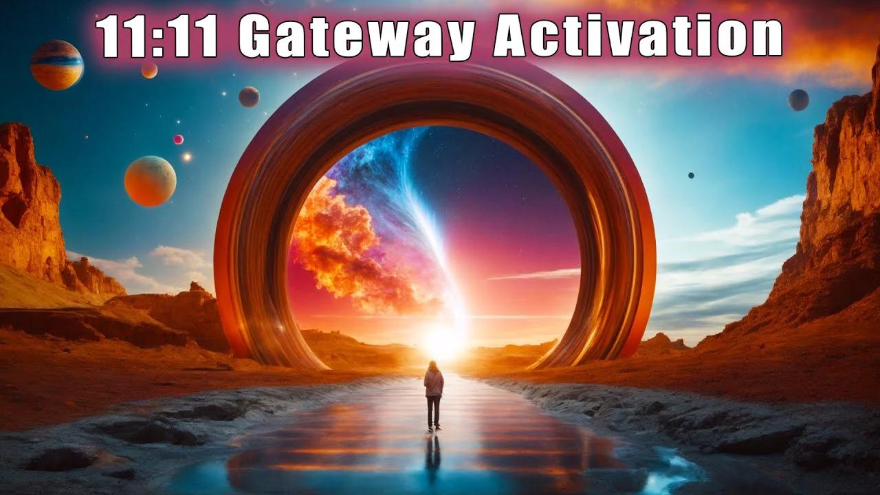 11:11 Gateway ~ Walking in Grace (CLAIM YOUR LIGHT BODY) Organic Cosmic ...