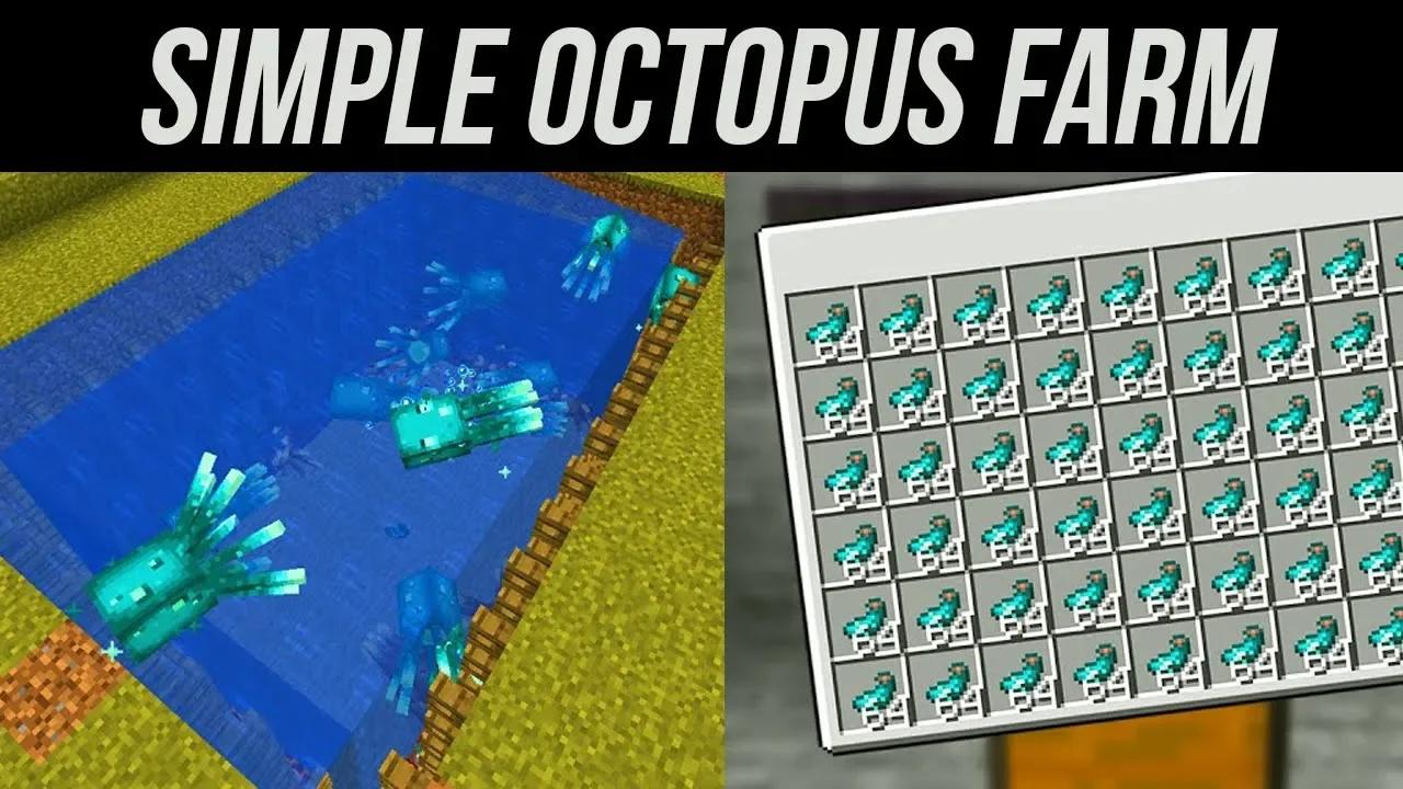 Best Glow Squid Farm. Tutorial/guide Minecraft java