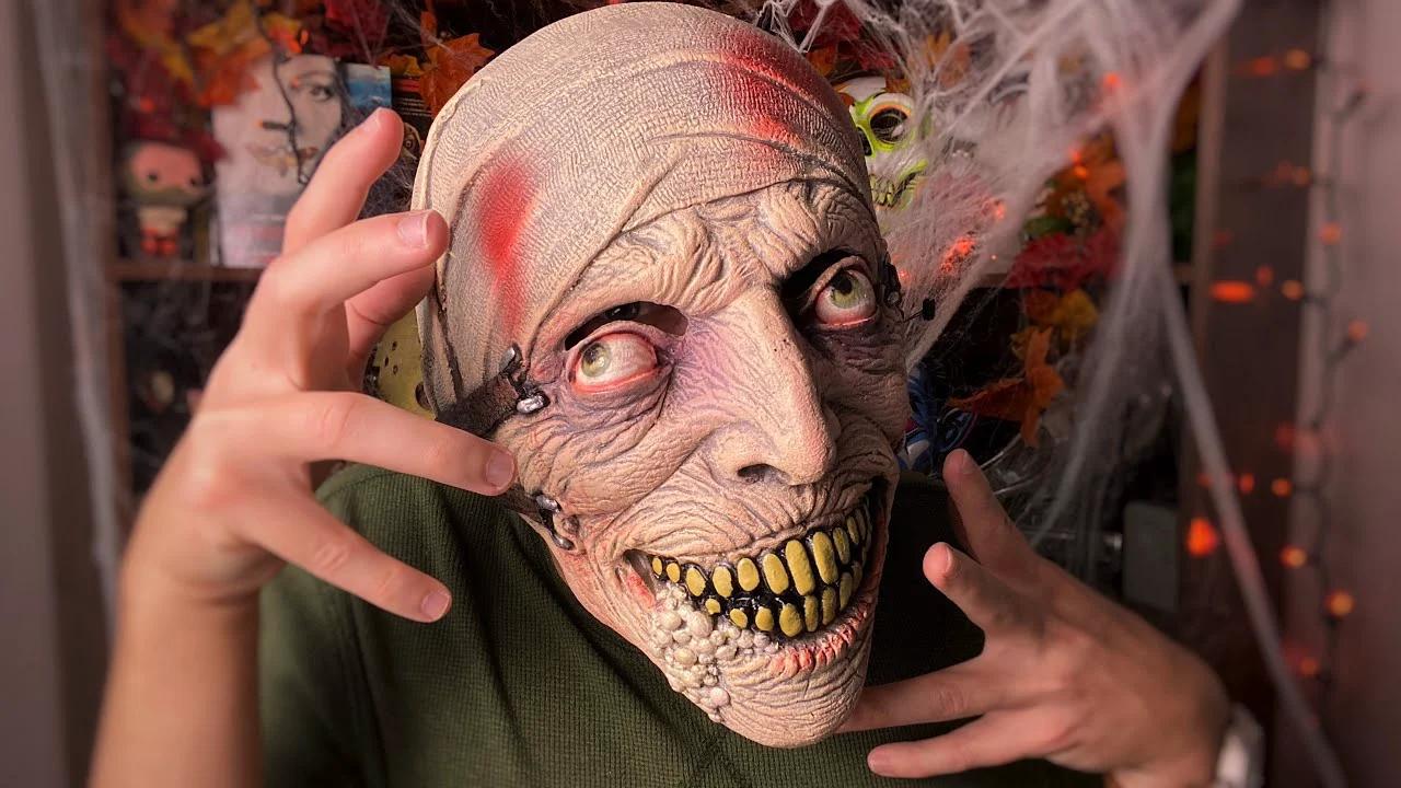 UNBOXING 4 INSANE HALLOWEEN MASKS From Deja Boo *feat. Russian Sleep ...