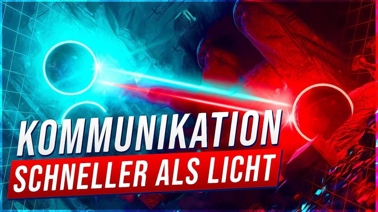Quantenverschränkung ist 10.000 mal schneller als Licht?