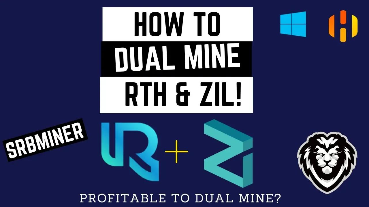 How To Dual Mine RTH & ZIL | HIVE OS & Windows GPU Mining Guide RETHEREUM & ZILLIQA Dual Mining!