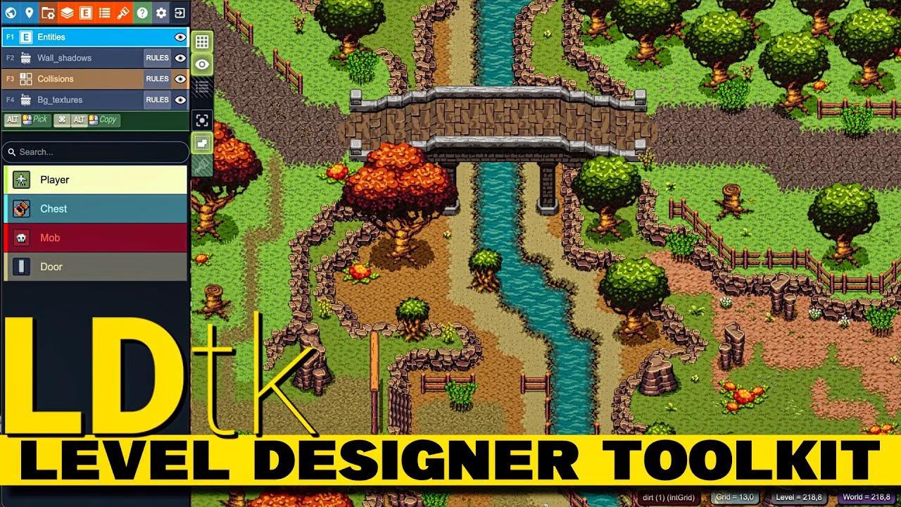 LDtk - Powerful 2D Level Editor from Dead Cells Creator