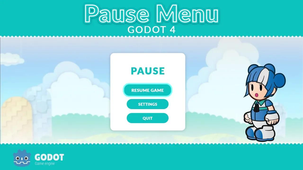 Super Easy Pause Menu In Godot 4
