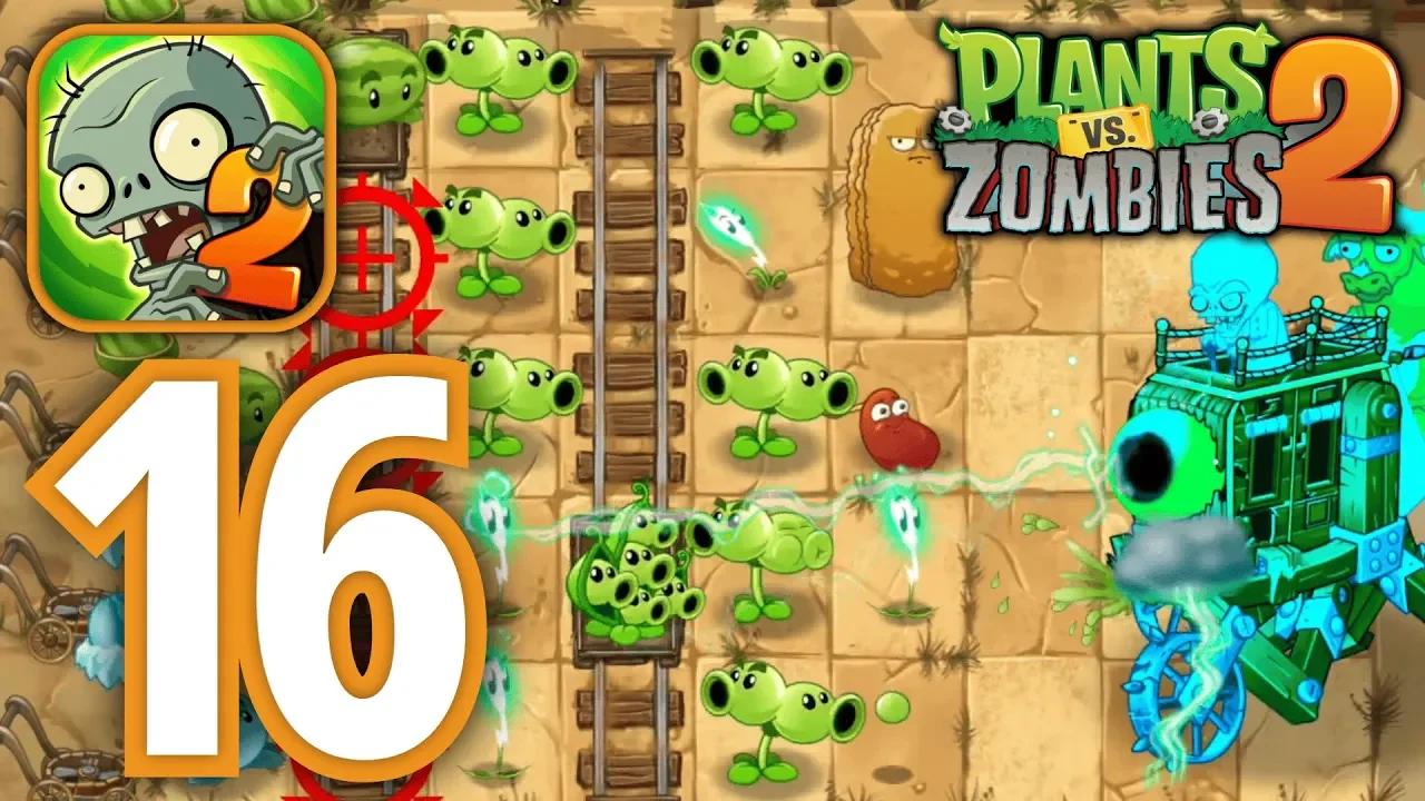 Plants Vs Zombies 2 - Wild West Final Boss (Gameplay Walkthrough Part 16)