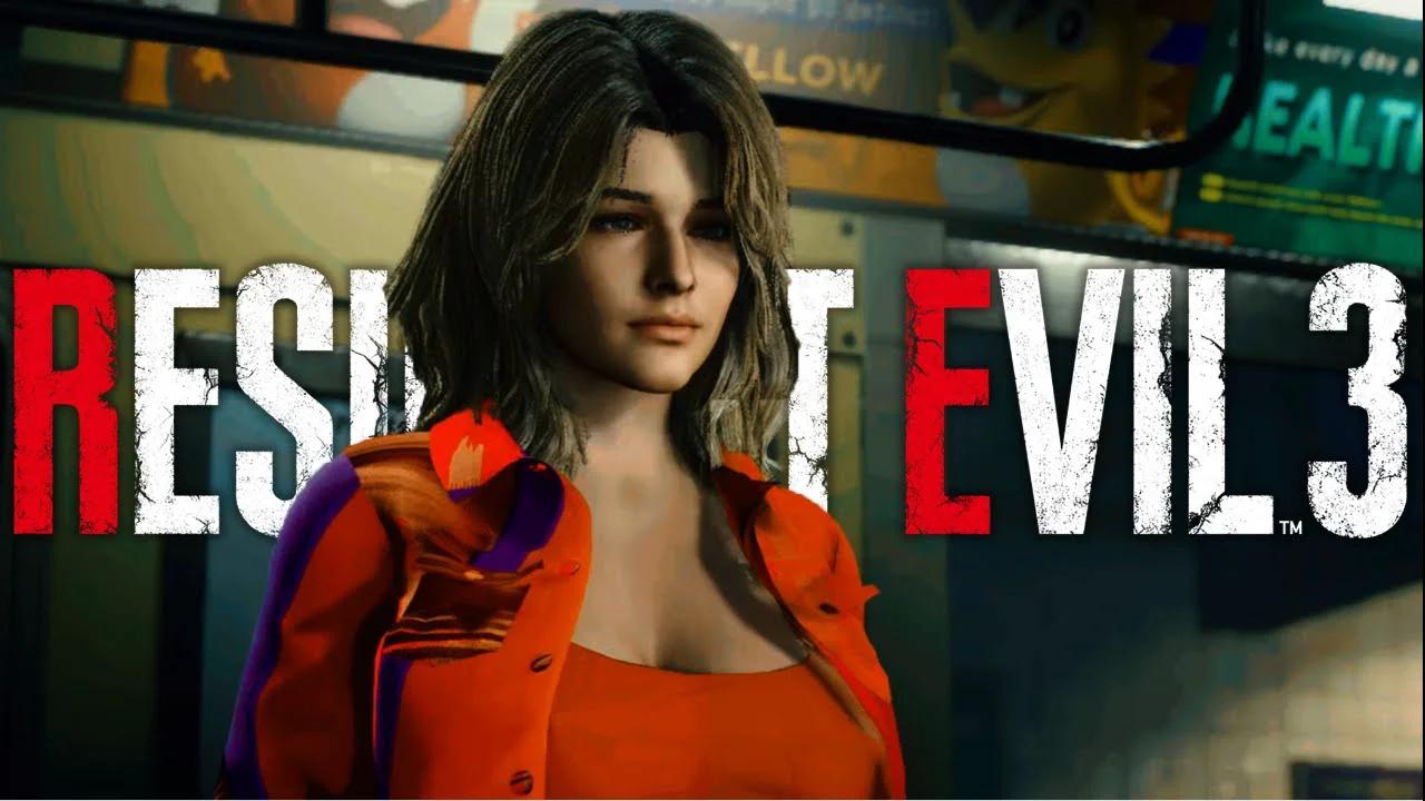 Jill Supergirl Baywatch | Resident Evil 3 Remake Mod - PC (4K HDR 60FPS)