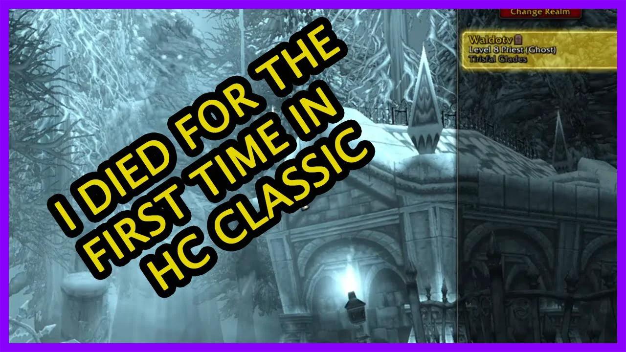 My first Death in Hardcore Classic - Hardcore classic Day 1