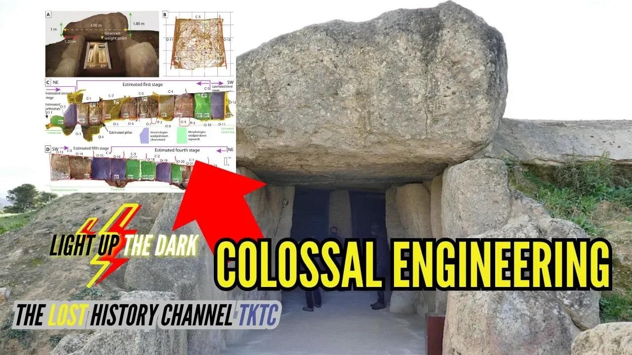 Colossal Stone Engineering 6 Thousand Years Ago: Dolmen of Menga # ...