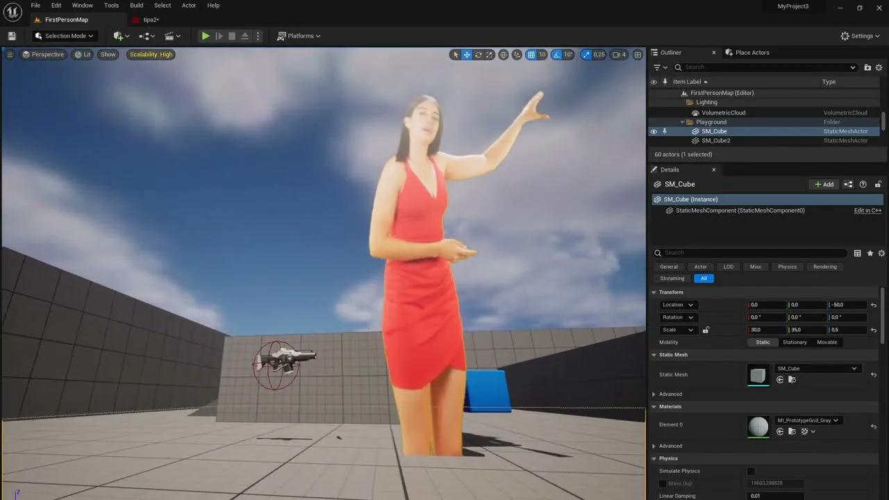 RAPIDITO CHROMA EN UNREAL ENGINE 5.1 #aprende unreal5 #lumen unreal engine #paso a paso en unreal5