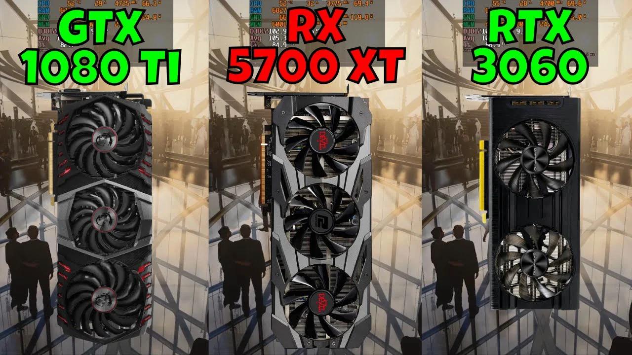 GTX 1080 Ti vs RX 5700 XT vs RTX 3060 (In 10 Games) 1440p in 2023