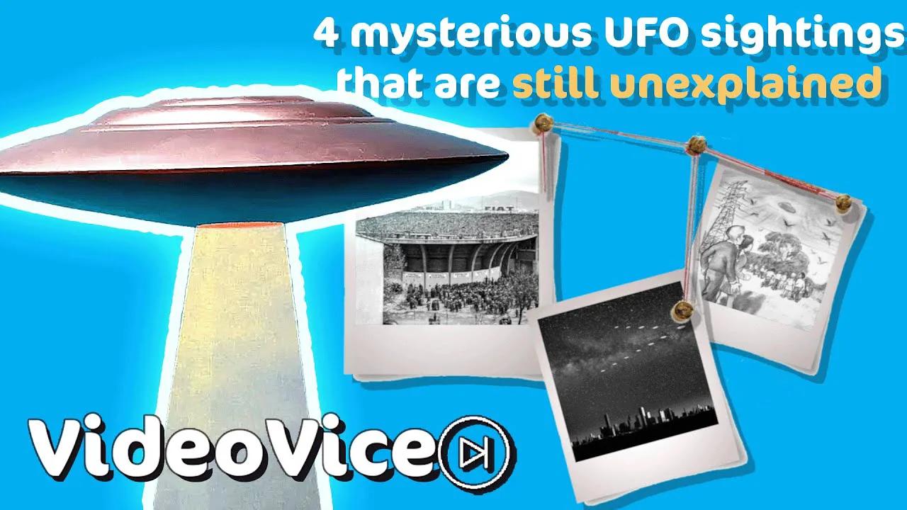 4 mysterious UFO sightings that are still unexplained