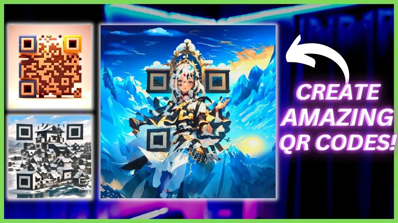 Fully Working AI QR Code Art Generator!🤩